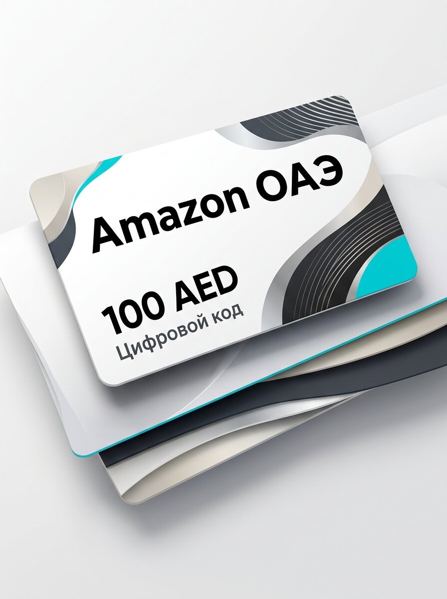 Подарочная карта Amazon AED 100 для ПК, электронный ключ, регион ОАЭ