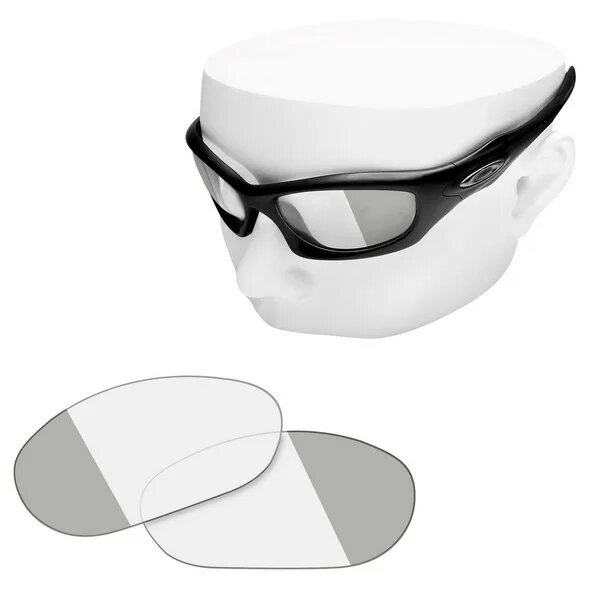 Сменные линзы Oakley Monster Dog, Белый, Eclipse Photochromic
