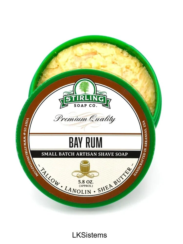 Stirling Мыло для бритья Bay Rum