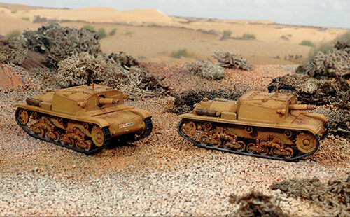 Сборная модель "САУ SEMOVENTE M40 da 75/18" (1:72), артикул 7519