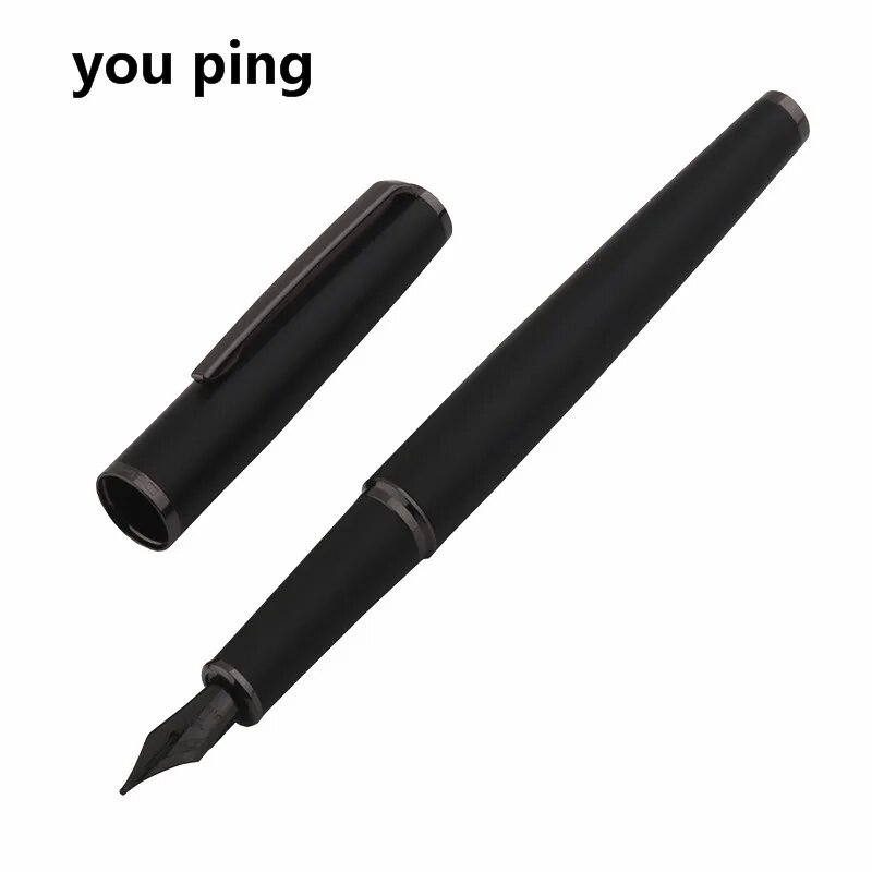 Черная перьевая ручка Jinhao 95 с золотым пером