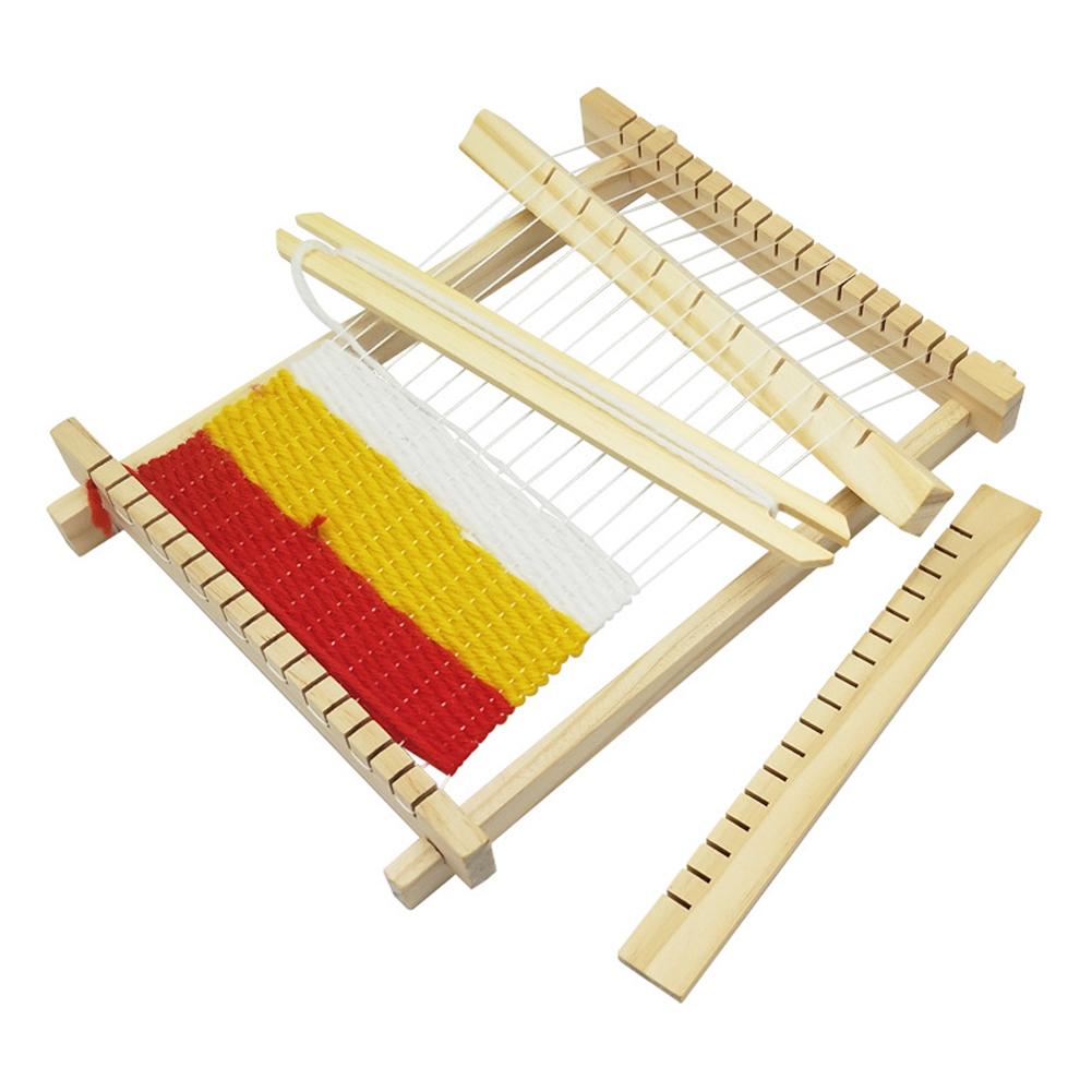 Набор для научных опытов и моделирования, DIY-ткацкий станок для рукоделия, модель для сборки и творчества, обучающий эксперимент для детей