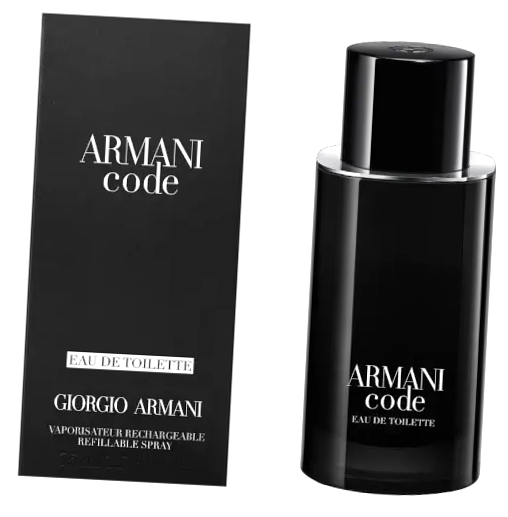 Проба парфюма Giorgio Armani Code 1.2 / Туалетная вода Джорджио Армани Код миниатюра / Компактный формат аромата