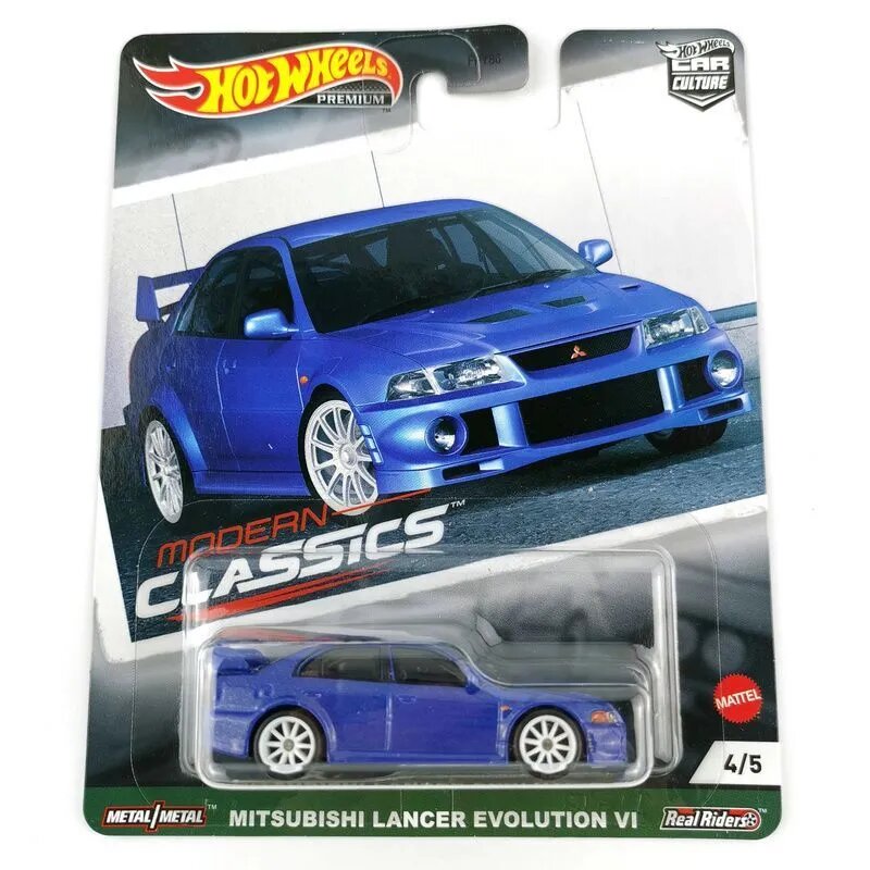 Машинка коллекционная Mattel Hot Wheels Premium Car Culture: FPY86 MITSUBISHI LANCER EVOLUTION VI