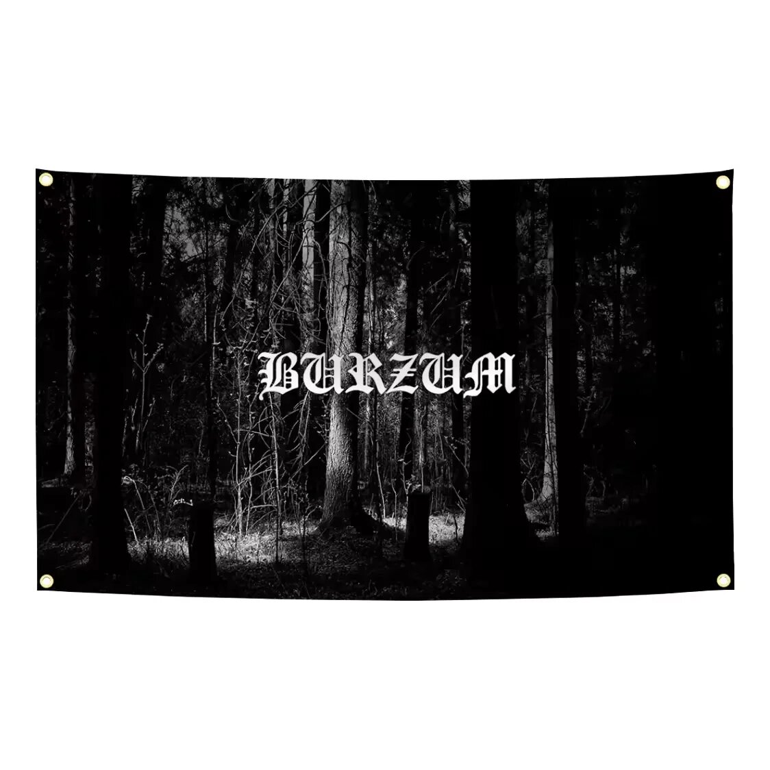Гобелен Burzum Filosofem, черный, 4 Grommets
