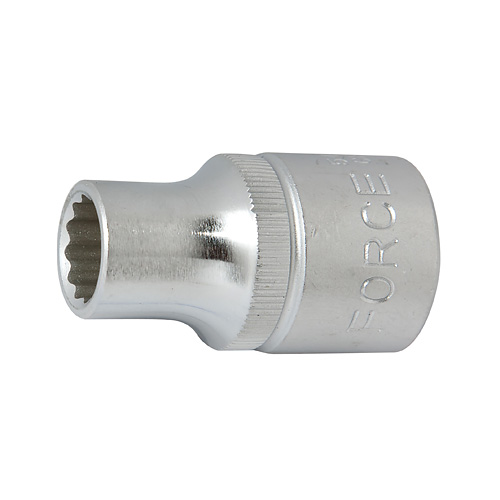 Головка 21мм 12-гранная 1/2"DR короткая Force 54921