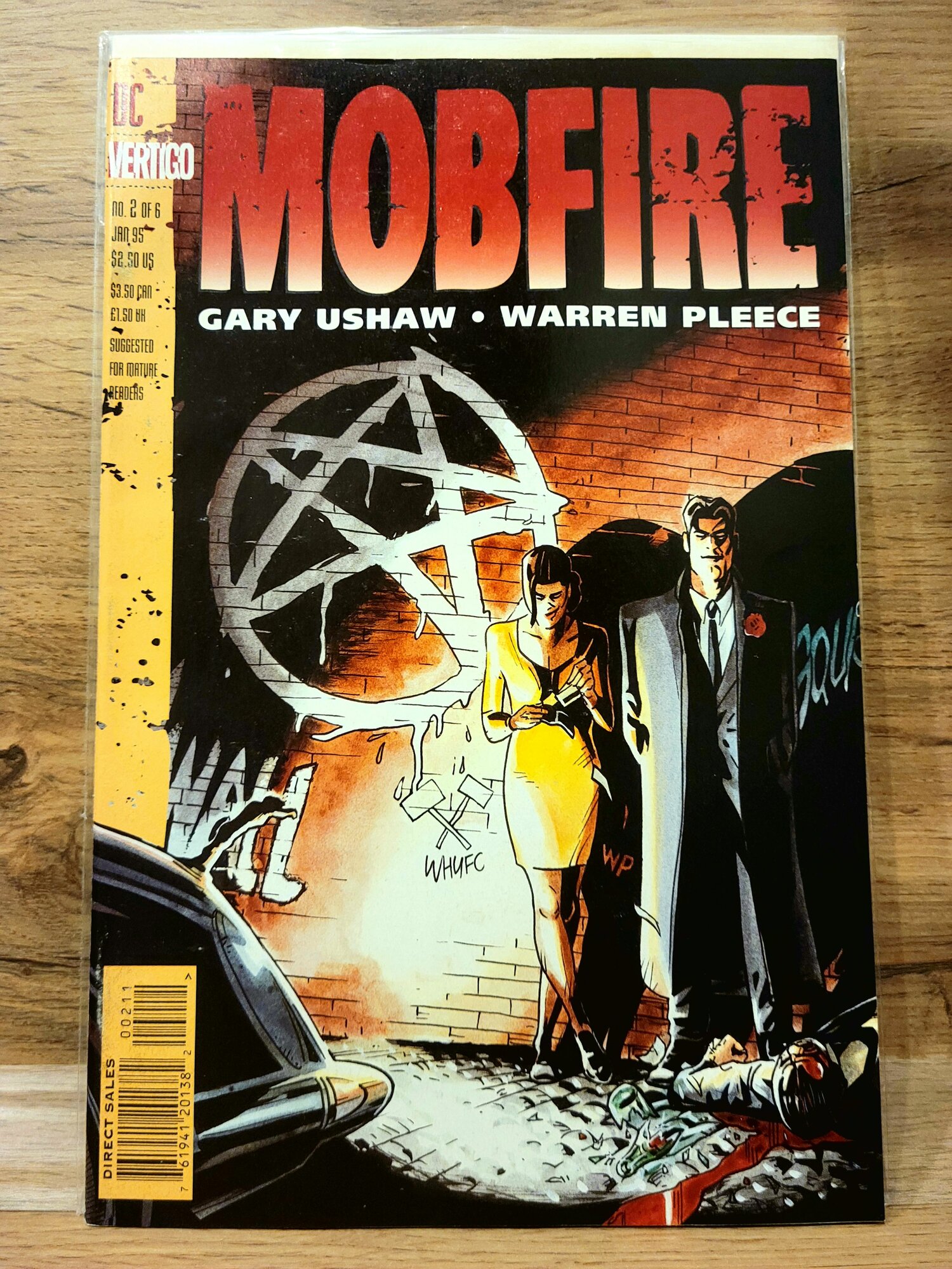 Ретро Комикс Mobfire #2. 1995 Год. Оригинал!