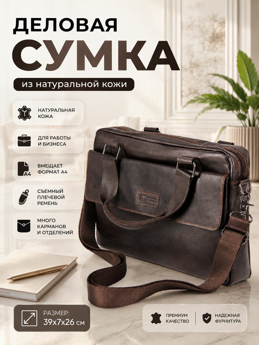 Сумка Francesco Molinary