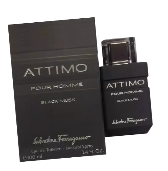 Аромат для мужчин Сальваторе Ферагамо Аттимо Блэк Муск 100 мл / Attimo Black Musk