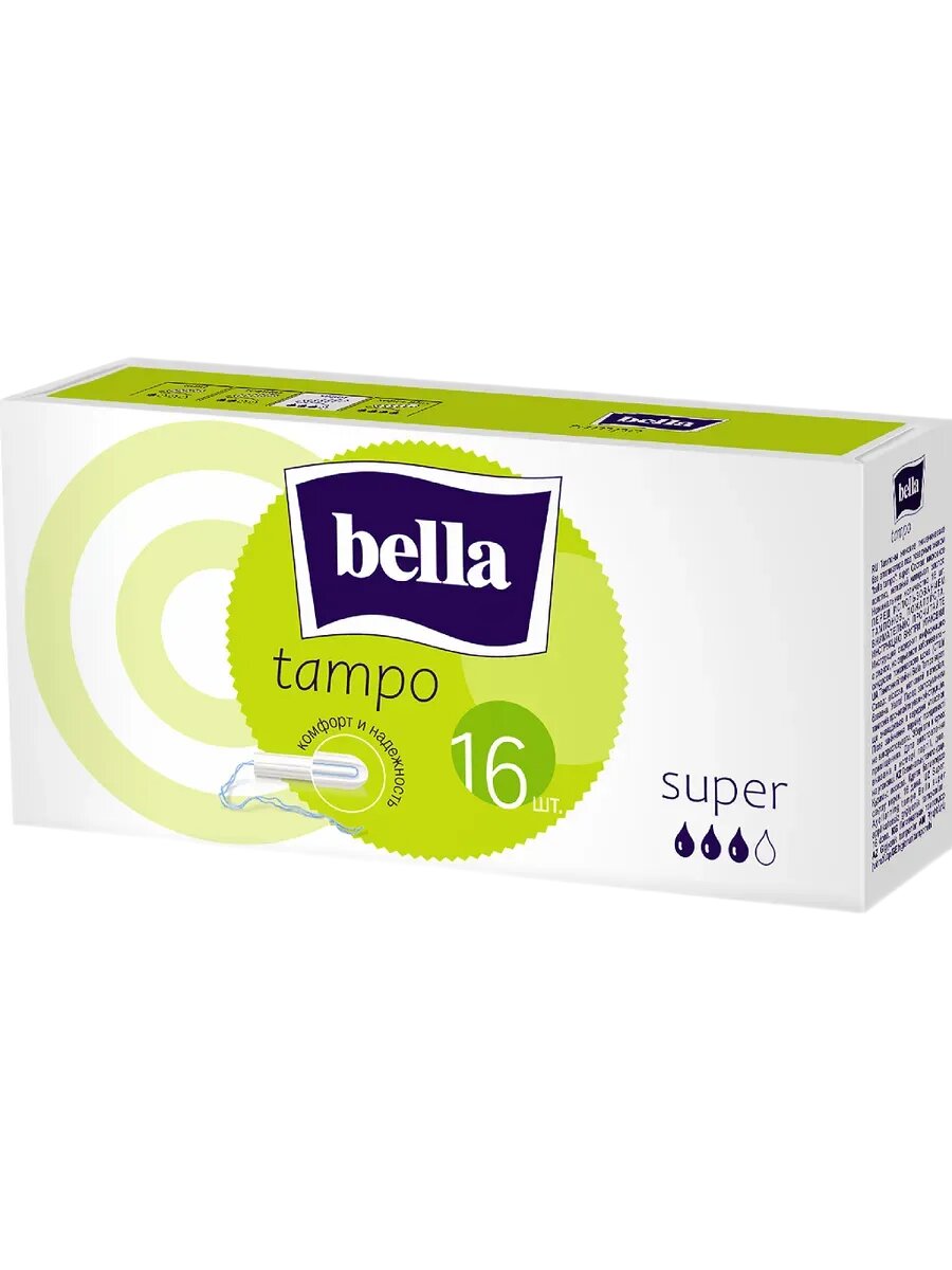 Bella Тампоны Premium Comfort Super 16 шт