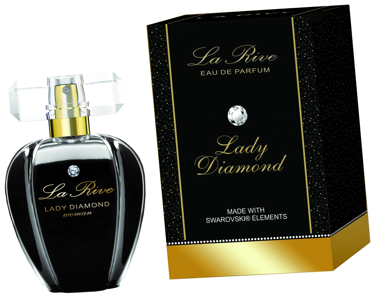 Духи женские La Rive Swarovski Lady Diamond 75 мл - Ла Райв Леди Даймонд