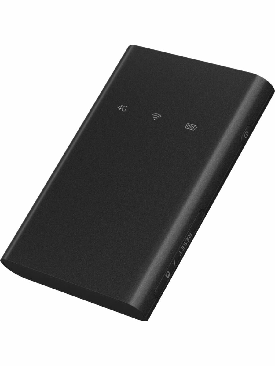 Wi-Fi роутер Yota 4G, SIM-карта в комплект не входит, черный