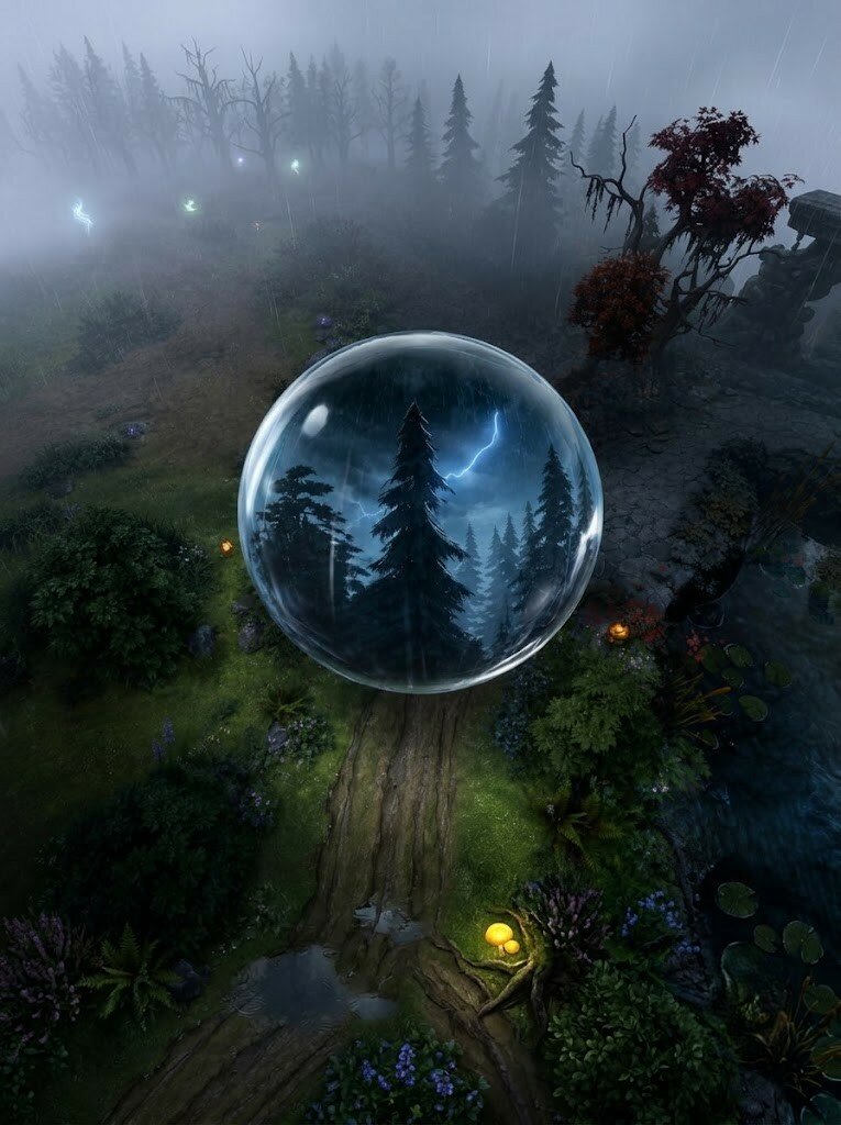 Genuine Weather Rain / Погодный эффект для игры Dota 2, Дождь