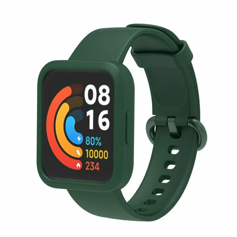 Двухцветный силиконовый ремешок-браслет для Умные часы POCO Watch