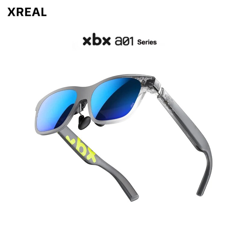 XREAL xbx a01+, умные AR‑очки весом 62 г, отличающиеся сверхлёгким весом и удобством ношения. Поддерживают HDR10