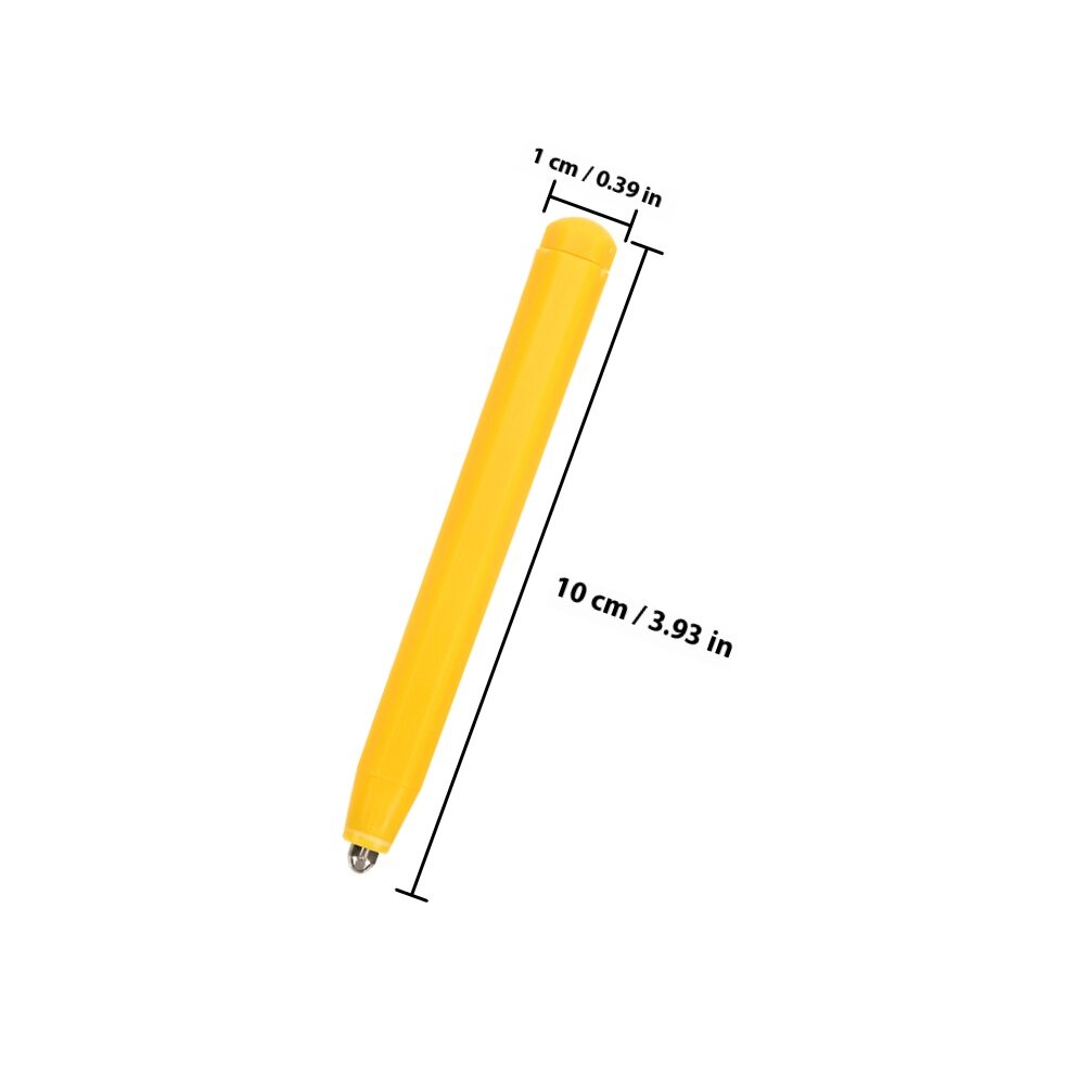 Магнитные Ручки Для Детей Жёлтого Цвета 4 Штуки Размер 10 00X1 00X1 00CM Идеальная Замена Для Магнитной Доски