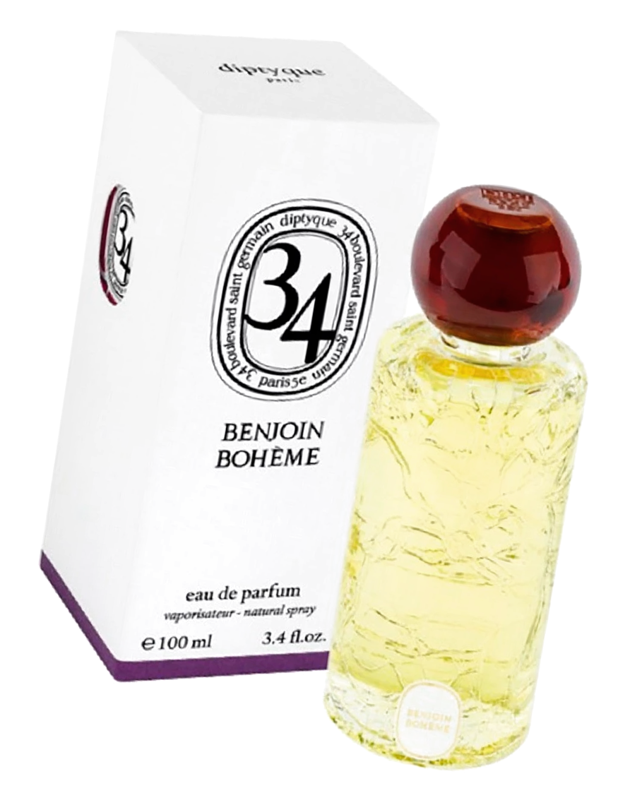 Diptyque Benjoin Boheme парфюмерная вода унисекс 75 мл - Диптик Бенджоин Бохим Богемный аромат