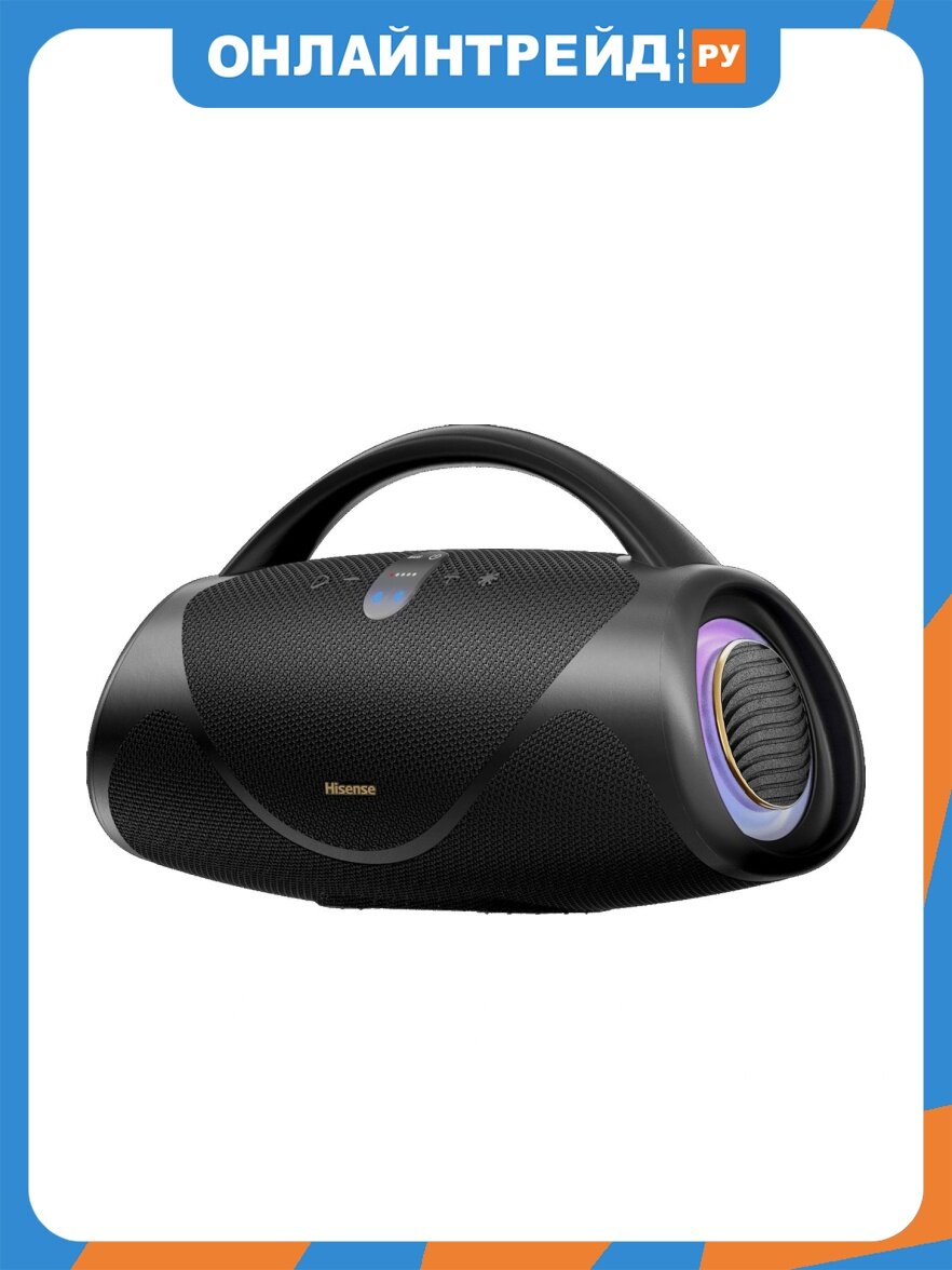 Портативная колонка Hisense VoyageBOOM, черный