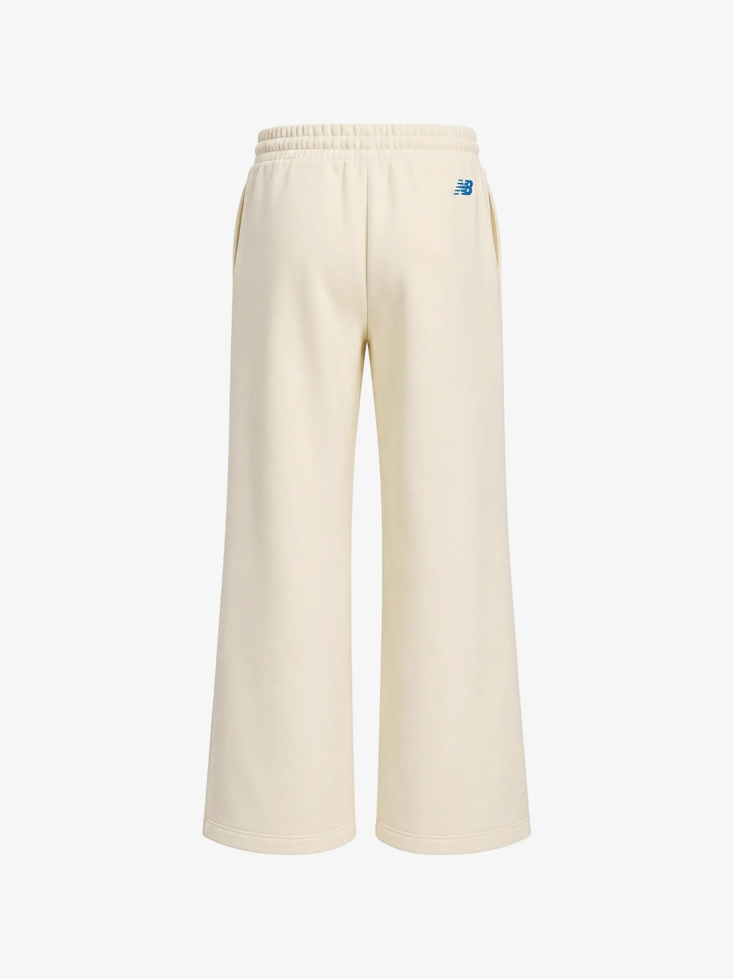 Брюки New Balance Logo-print track pants, размер M, белый — фото 1