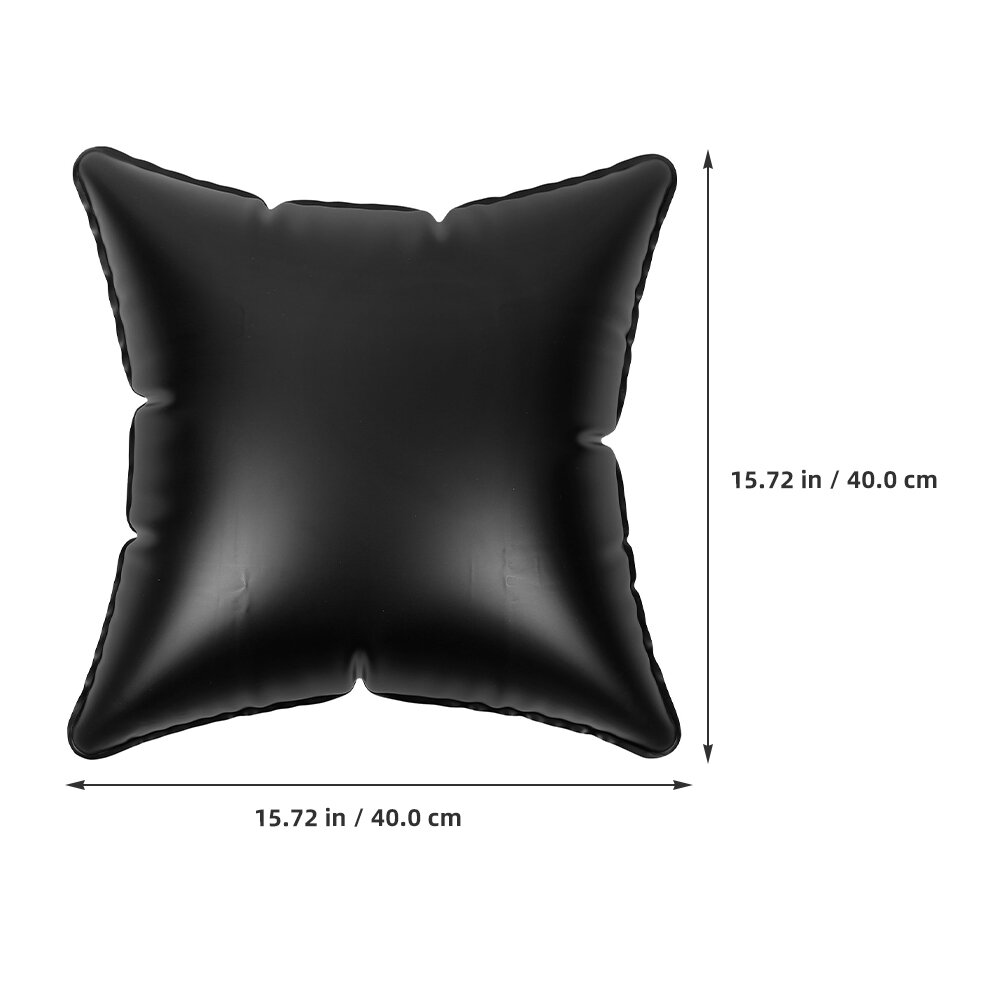 Надувной Подголовник Для Походов Из PVC Чёрный 40.00X40.00X28.00Cm