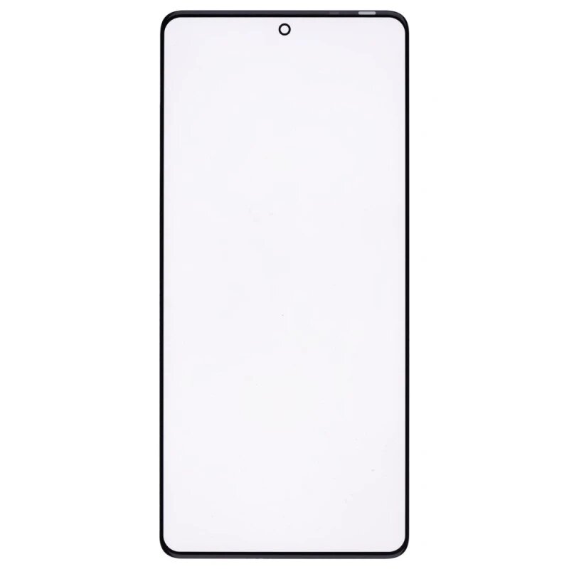 Стекло модуля для Infinix Note 30 Pro (X678B) / Note 30 VIP (X6710) / GT 10 Pro (X6739) / GT 10 Pro Plus + OCA (черный) (Premium)