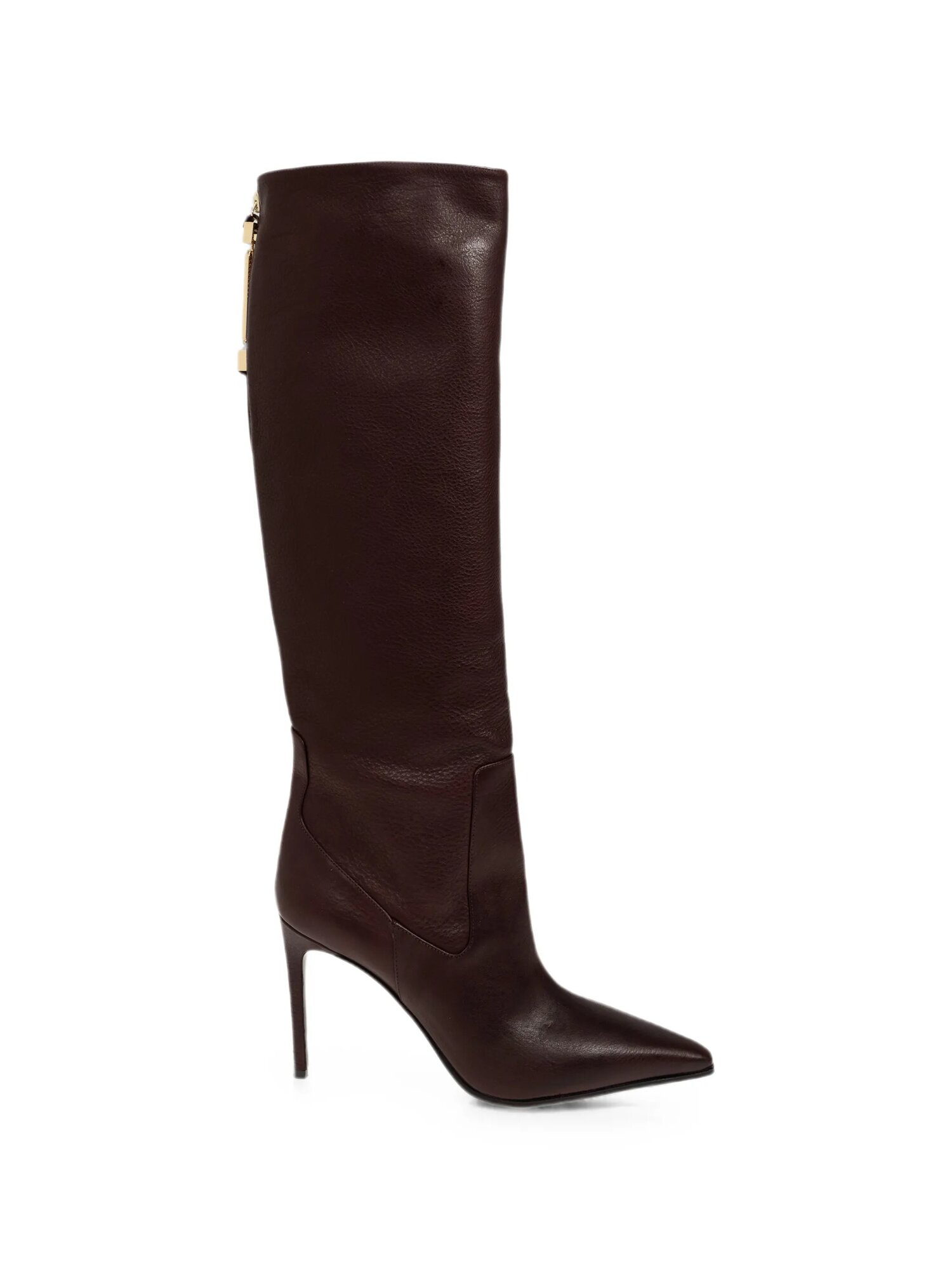 Ботинки DSQUARED2 Leather heeled boots, размер 36, brown