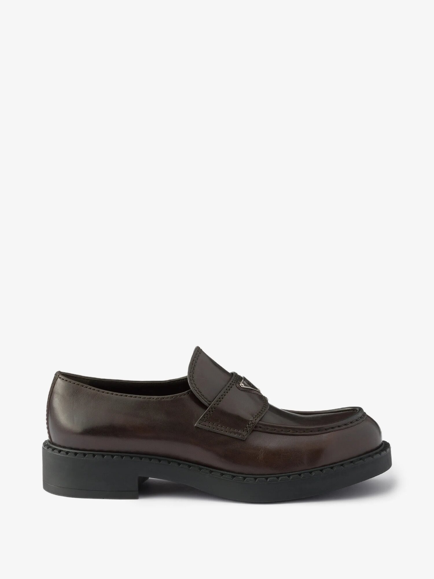 Лоферы Prada Chocolate, размер 5.5 UK, коричневый