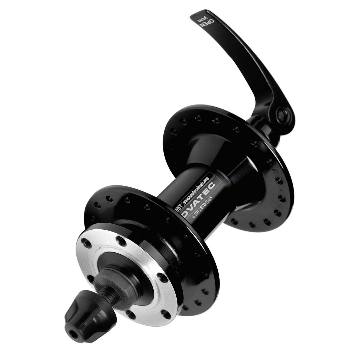 Втулка передняя 100xQR Novatec D761-SBT 36H
