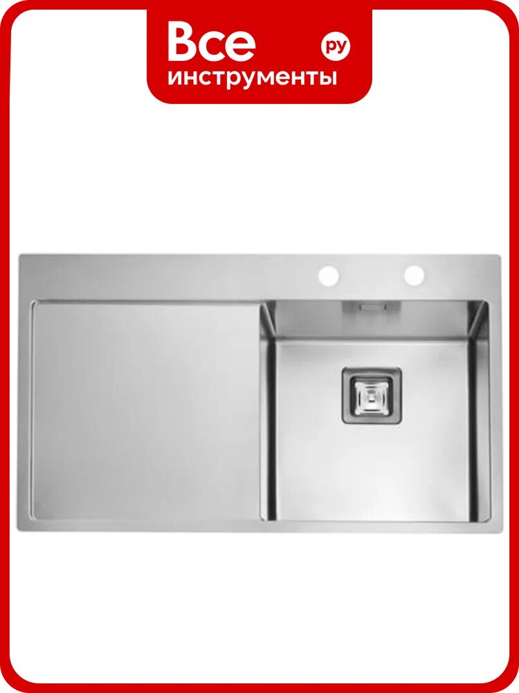 Мойка для кухни Alveus STYLUX 50 R BRS-90 860X510 правая в компл. с сифоном 1133398 1084294