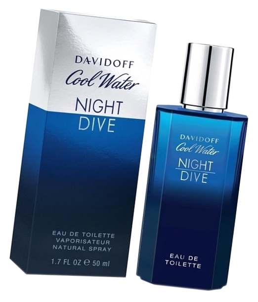 Мужская туалетная вода Cool Water Night Dive от Davidoff 50 мл - Давыдов Найт Дайв