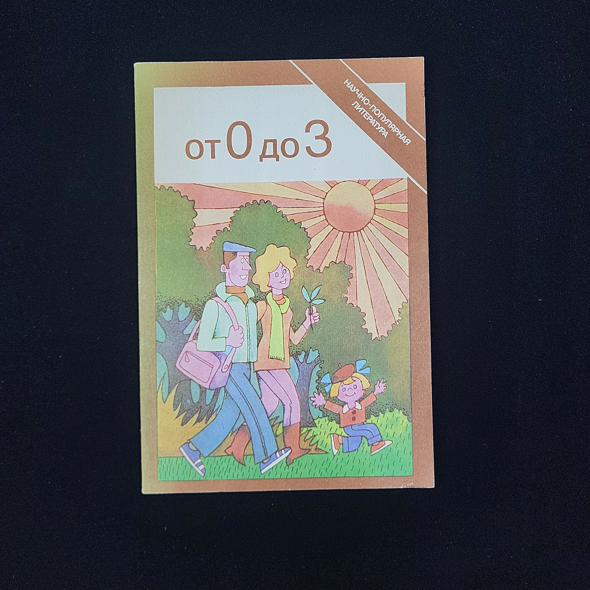 Лидия Дружинина. От 0 до 3. Книга СССР, научно популярная литература для родителей