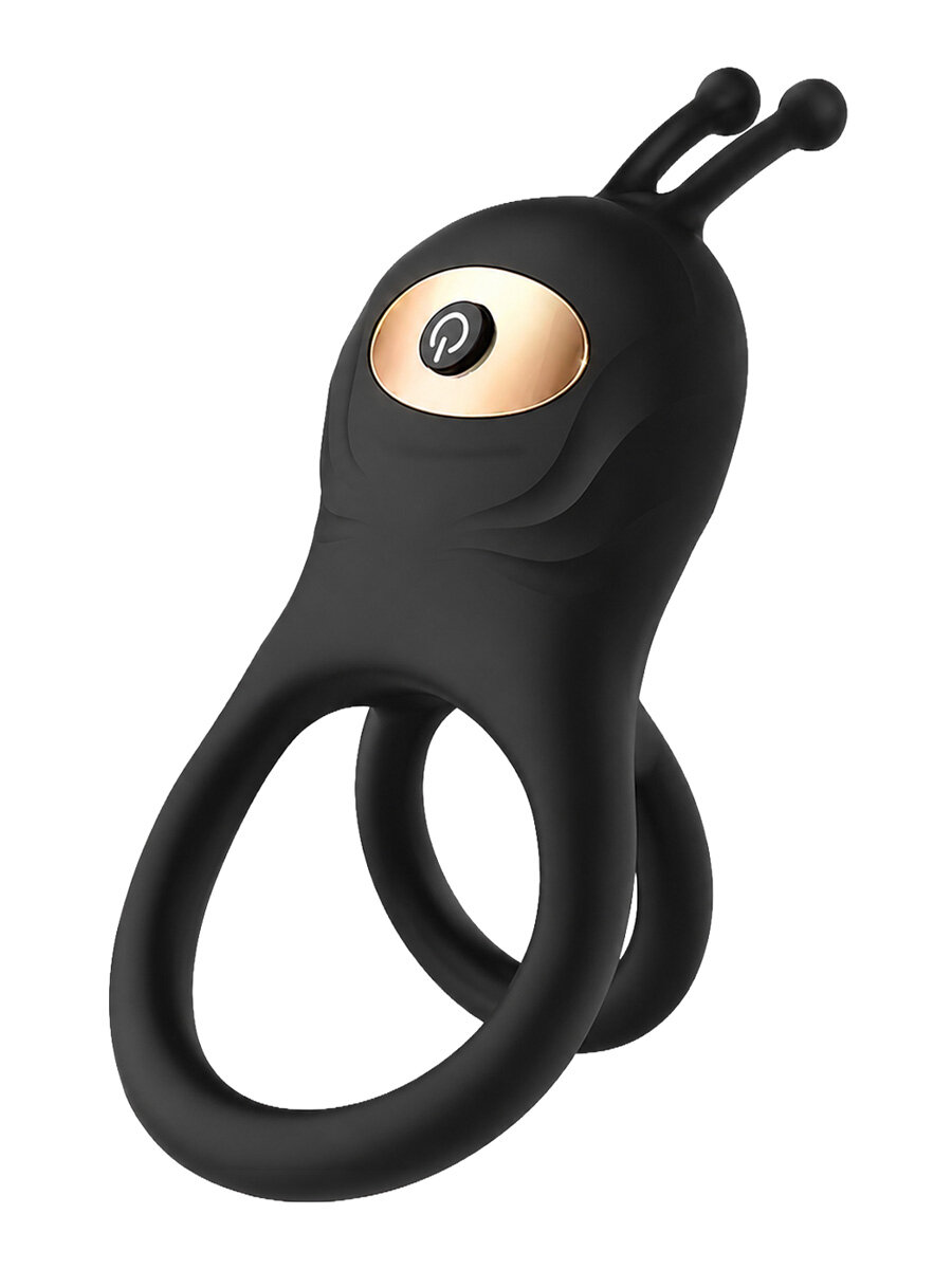 Вибратор SenCiciMen Two-Section Sperm Lock Ring (SCMHW-499) Black