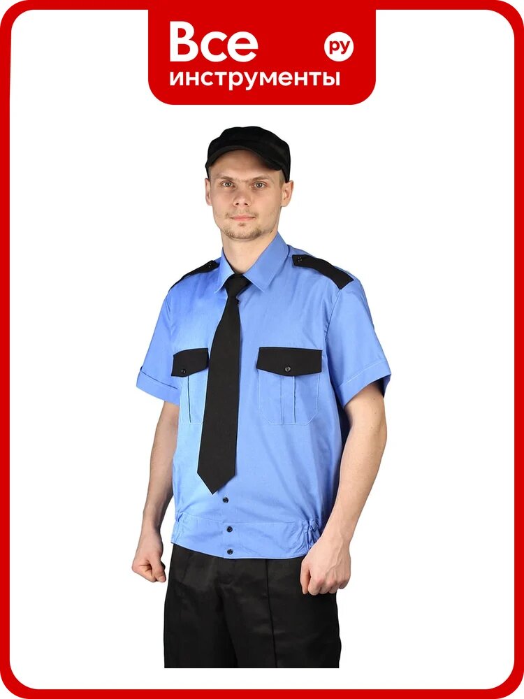 Мужская рубашка URSUS Охрана РУБ505-069; 42, 170-176