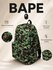 BAPE Сумка школьная вместительная рюкзак BAPE APE SHARK мужской женский унисекс ...