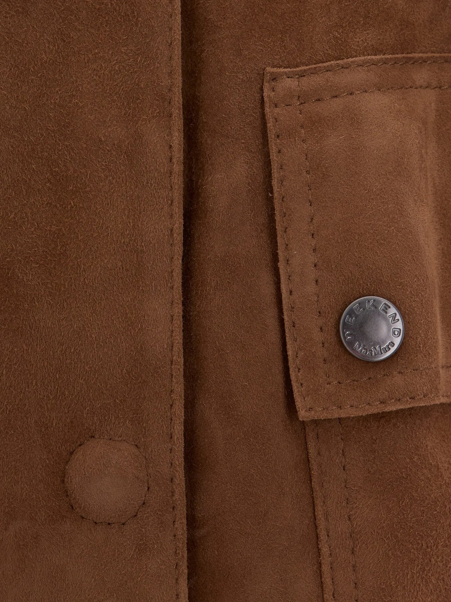 Куртка Max Mara Raglan-sleeve jacket, размер 42, коричневый — фото 1