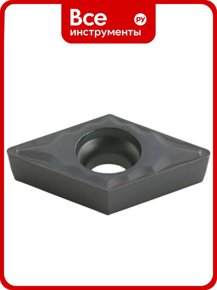 Пластина токарная по нержавеющей стали DCMT 11T304-TM 10 шт HARDSTONE 4603390581324