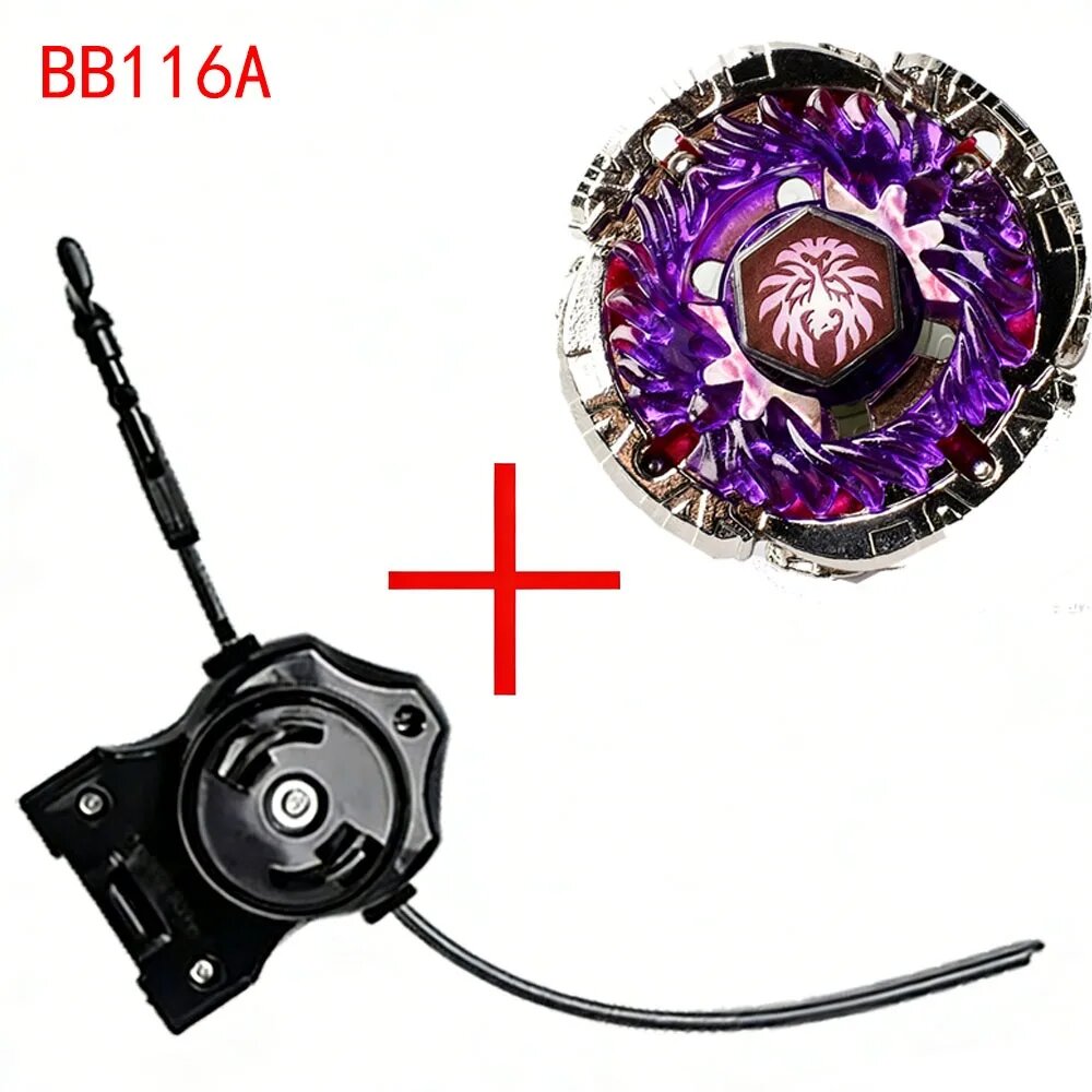 Набор Beyblade Burst Gyro Metal Fusion Galaxy Pegasis Fury Master 4D System Фиолетовый, BB116A