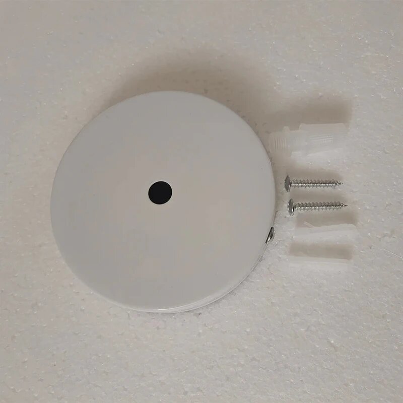 Металлический патрон для светильника 10/12/15/20/25/30 см Белый, White - Plastic lock, Dia 10cm