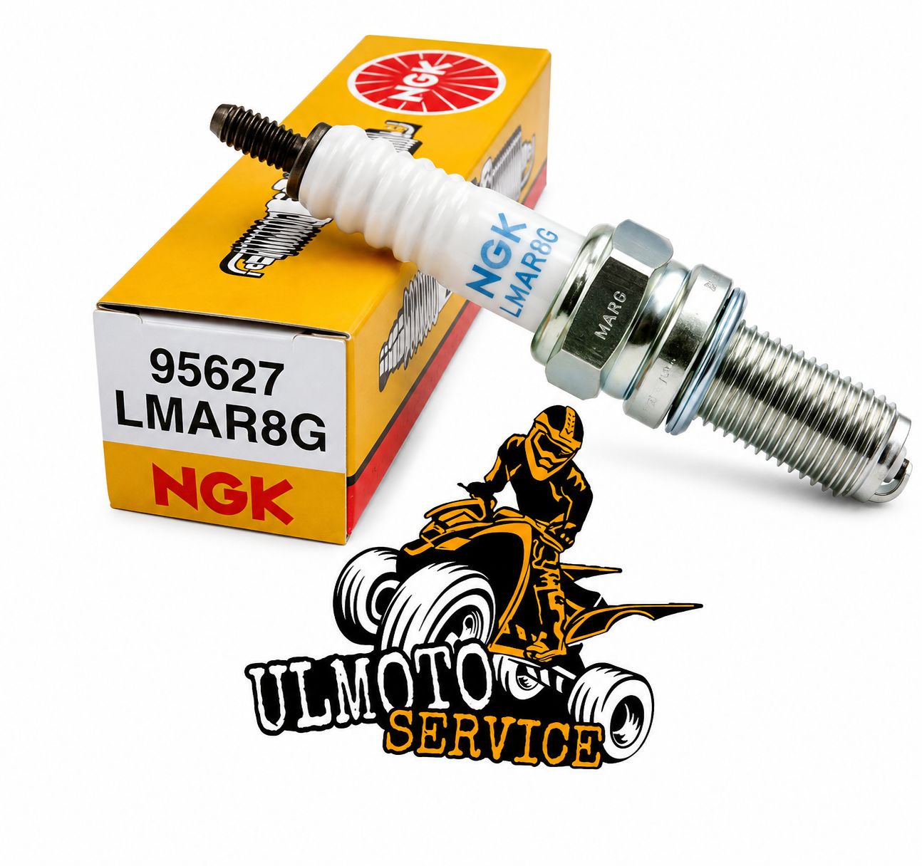 Свеча зажигания NGK 95627 LMAR8G Yamaha WR250F 2015-2019. WR450F 2021-2024. YZ250F 2014-2018. YZ250FX 2015-2019. YZ450F 2020-2024. YZ450FX 2021-2024