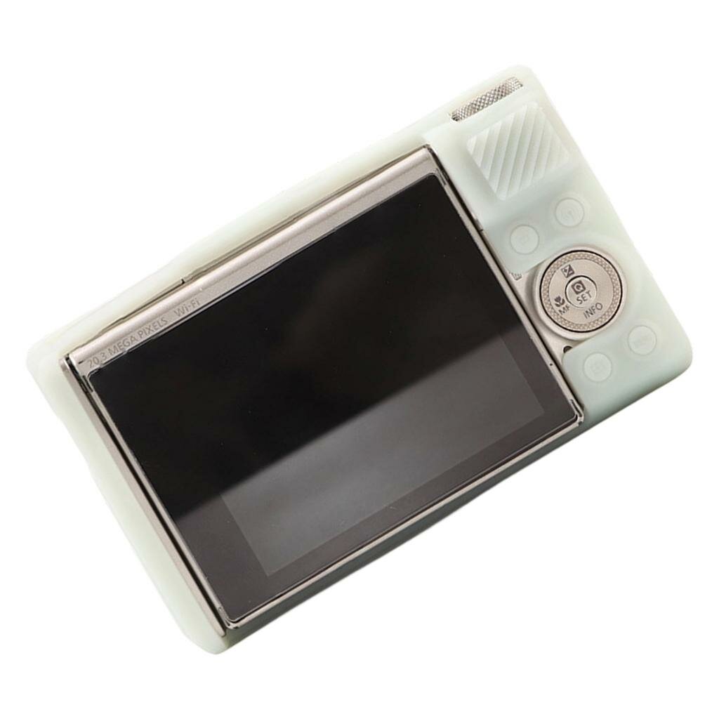 Силиконовая крышка камеры для SX740 SX730 с заглушкой объектива, Зеленый
