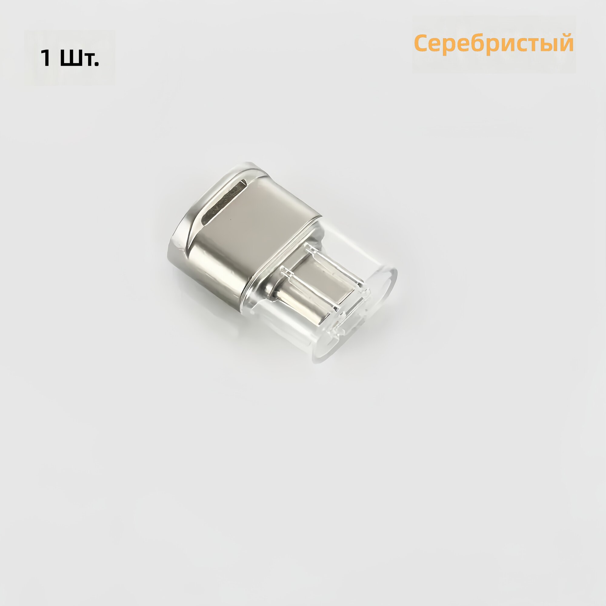 Кардридер для карт памяти TF Type-C, 1 шт, серебристый, из цинкового сплава, для планшетов и ноутбуков, USB 2.0