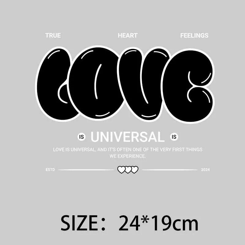 Наклейки LOVE Universal, Цвет: DT778-(11)