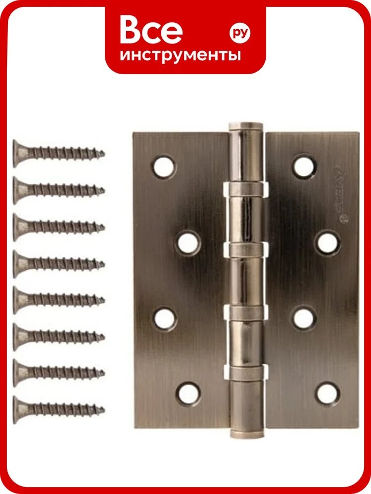 Врезная петля AVERS 100х75х2,5-B4-AB 30112