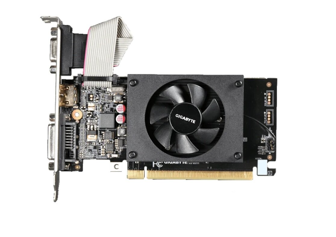 Видеокарта Gigabyte GeForce GT 710 2GB DDR3 GV-N710D3-2GL V2.0