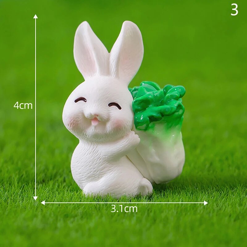 Мини-фигурка кролика YOWEI из резины N3