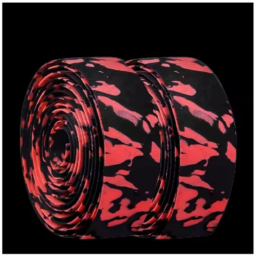 Лента на руль велосипеда Black Red