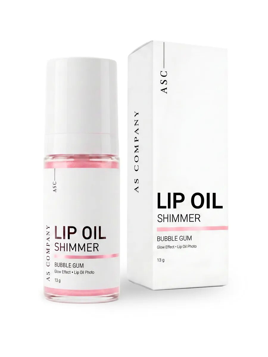 Масло Lip Oil Shimmer Bubblegum 13г