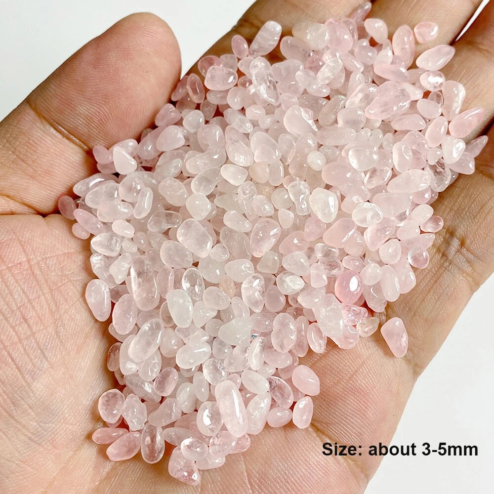 Розовый кварц, бусины для декора 20G, 1 Rose Quartz