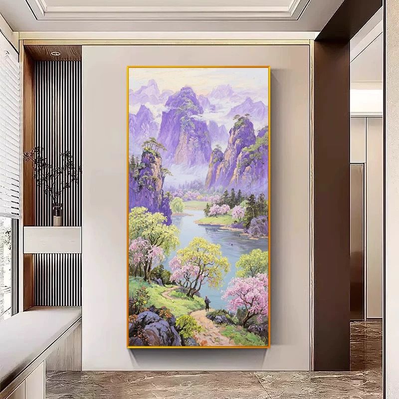 Набор для вышивания крестом, 11 Канiteй (11CT), канва 60x110 см, готовая вышивка 50x100 см