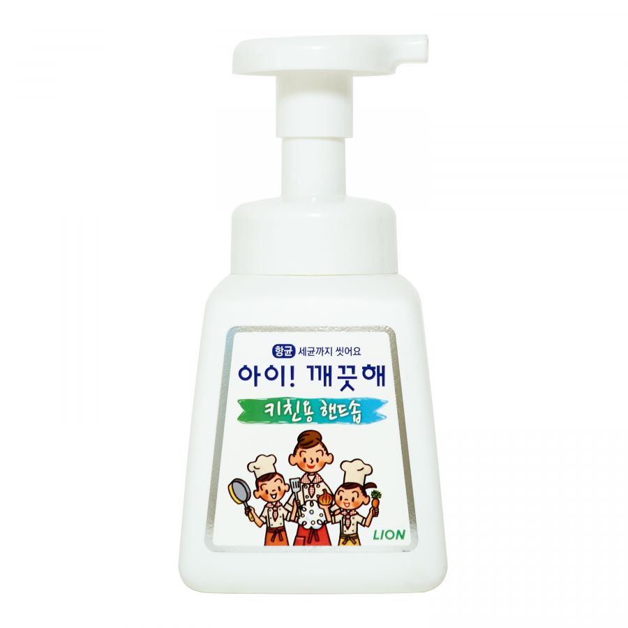 LION Жидкое пенное мыло для рук с ароматом мяты 250мл. Ai kekute Foam handsoap (kitchen) 250ml .
